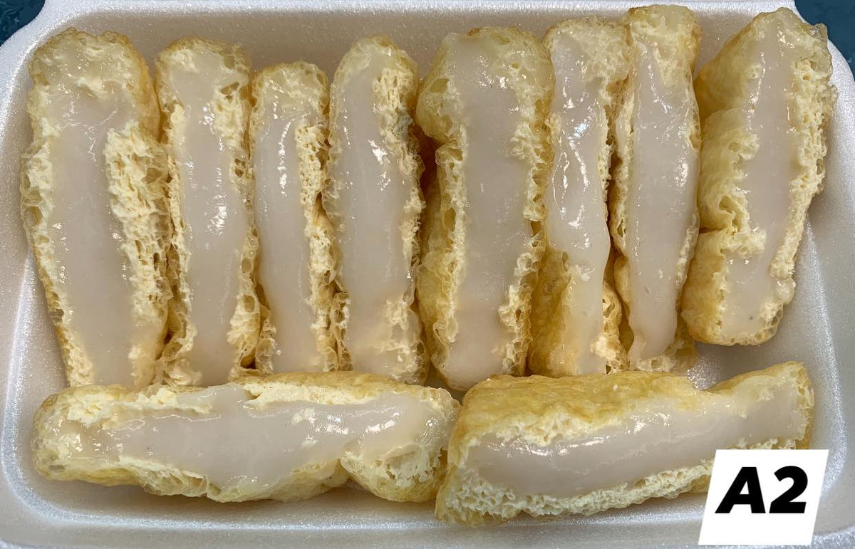 Tau Pok with fish paste – Ah Kiat Frozen Food